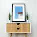 European Style Rooftop A4 Poster Minimalist Architectural Print - Etsy