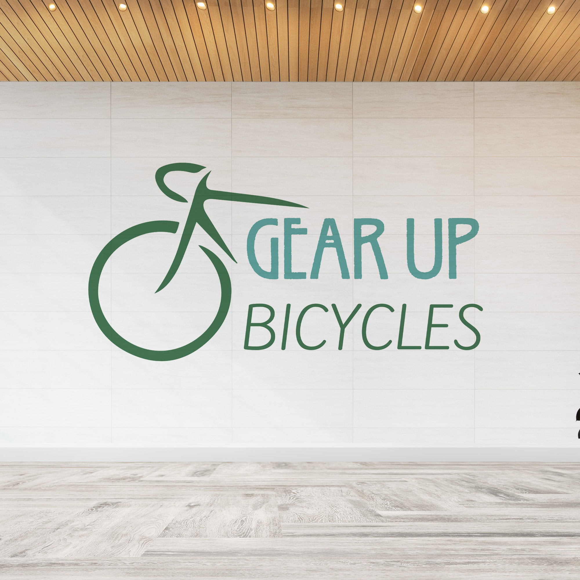Cycle Logo Editable Canva Template Bicycle Branding Bike Shop Logo ...