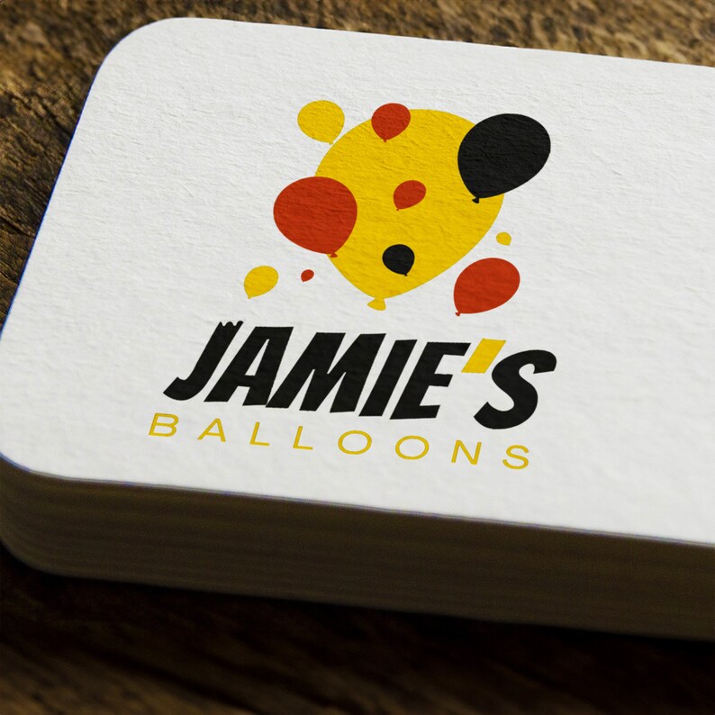Balloon Logo Design Canva Template Events Company Logo Party Logo ...
