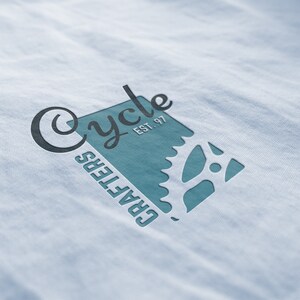Editable Bike Logo Template | Customizable Cycle Shop Branding | DIY ...