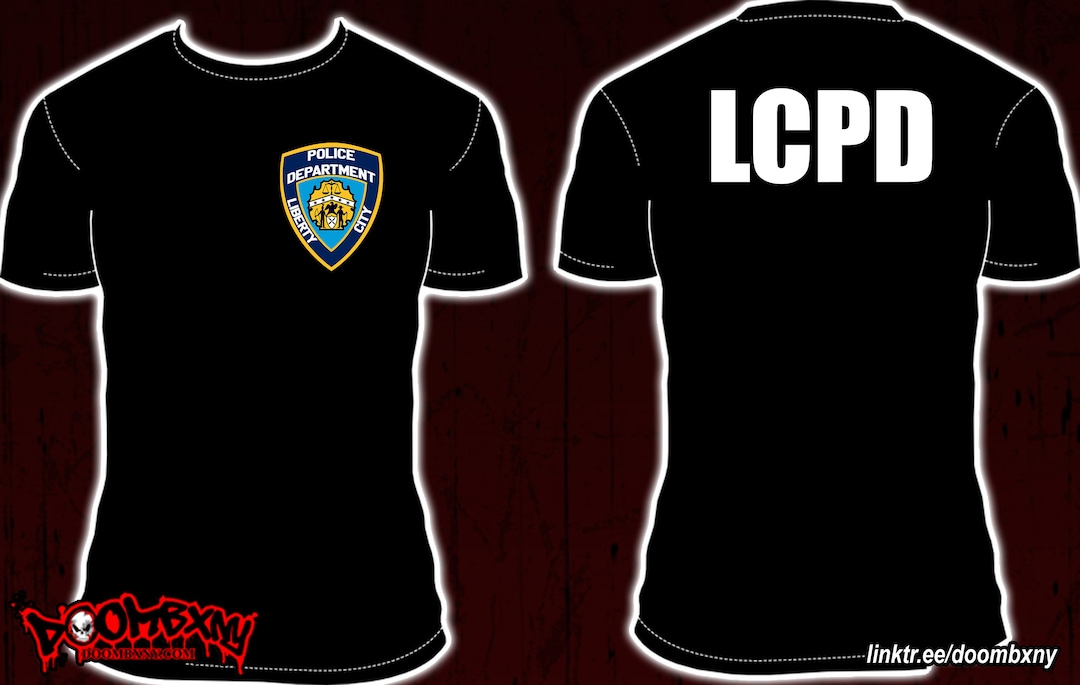 LCPD Pocket Print Double Sided Graphic T-shirt - Etsy
