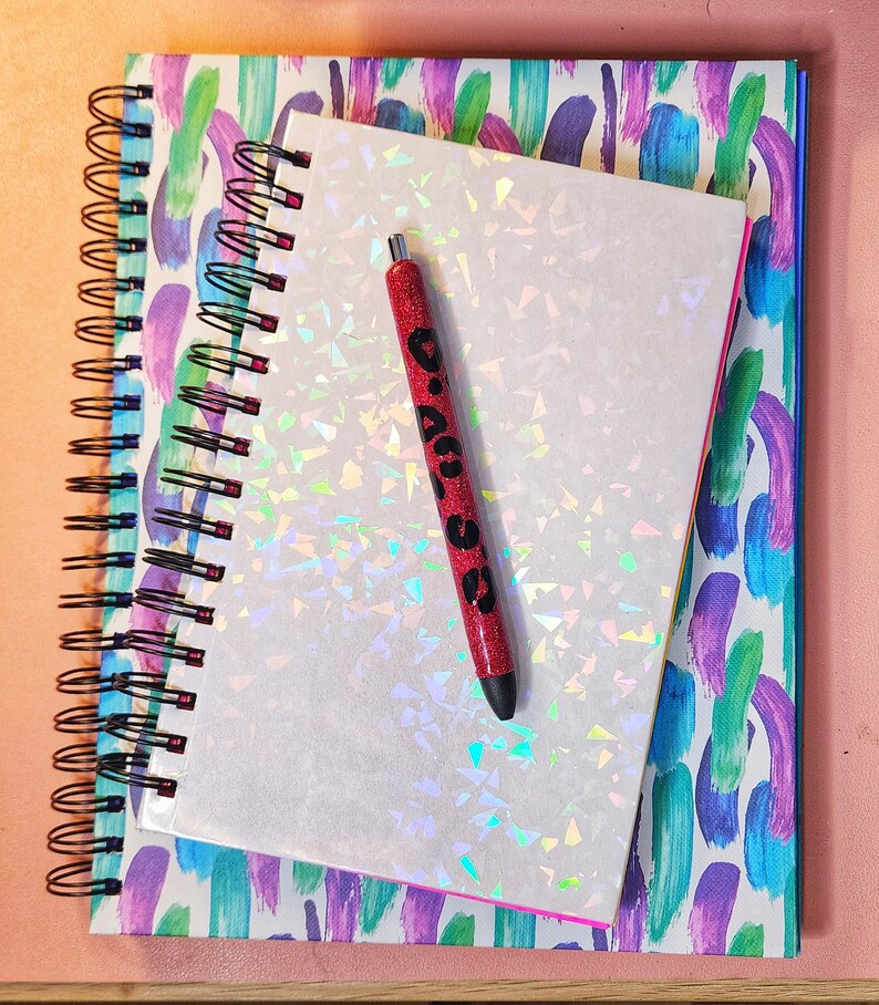 Spiral Notebook 8.5 X 5.5 Rainbow Notepad Reading Diary Bullet Journal ...