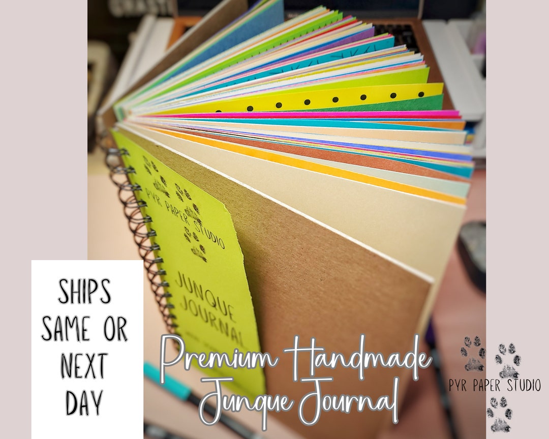 Junque Journal, Reading Journal, Junk Journal, 8.5x11, for Art ...