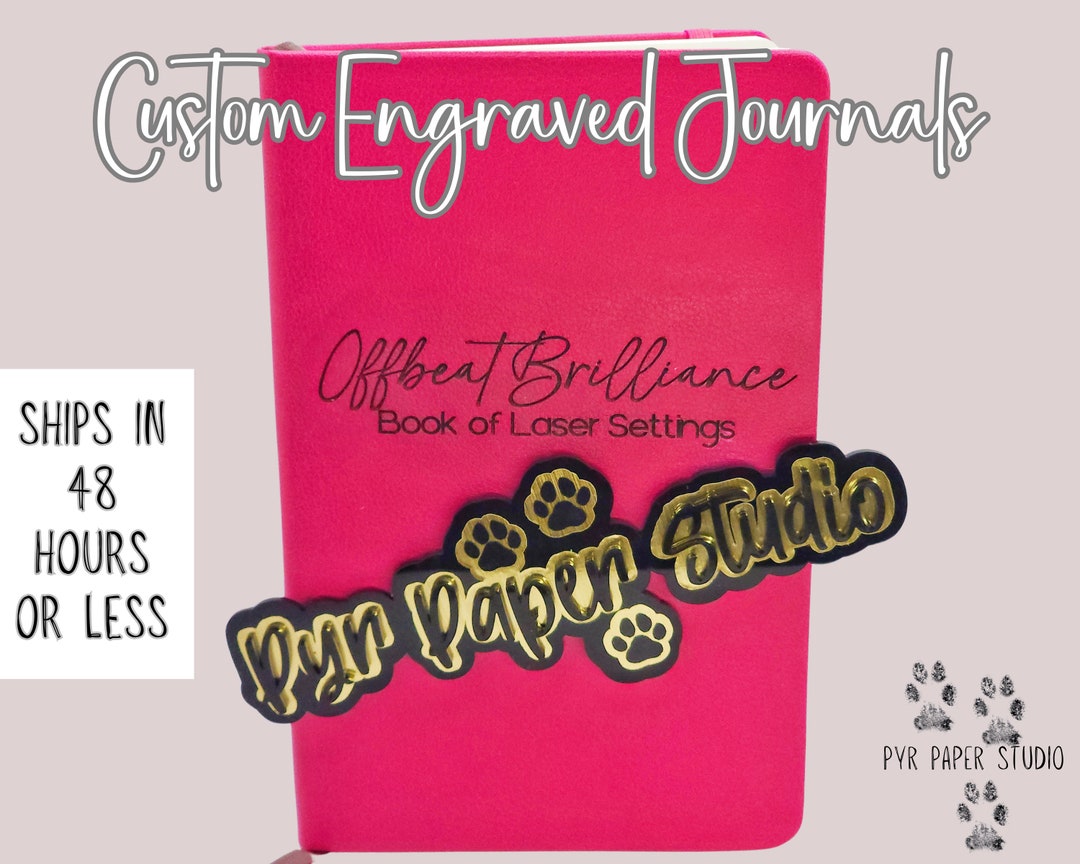 Engraved Name Journal, Gratitude Journal, Personalized Journal, Prayer ...