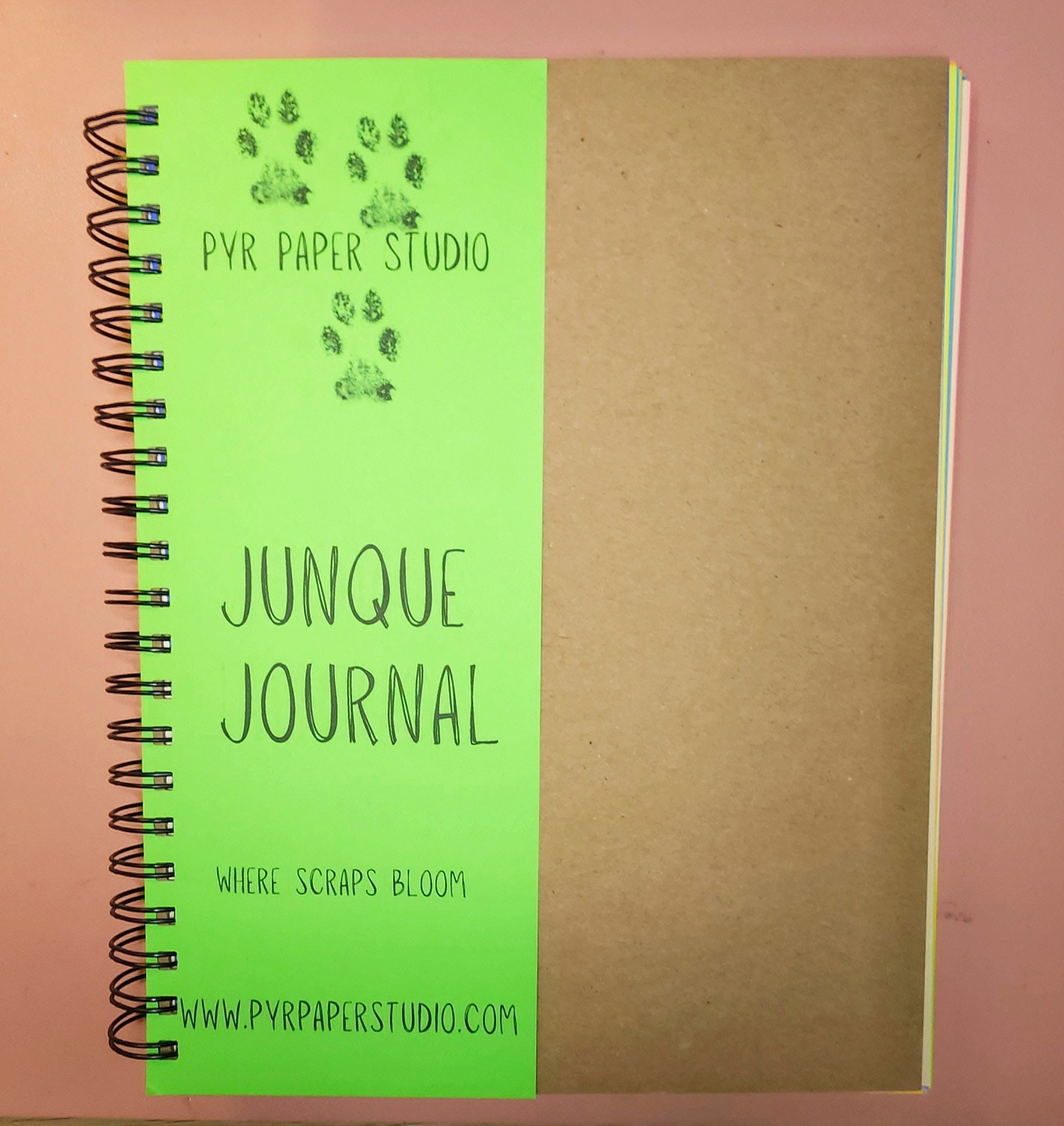 Junque Journal, Reading Journal, Junk Journal, 8.5x11, for Art ...