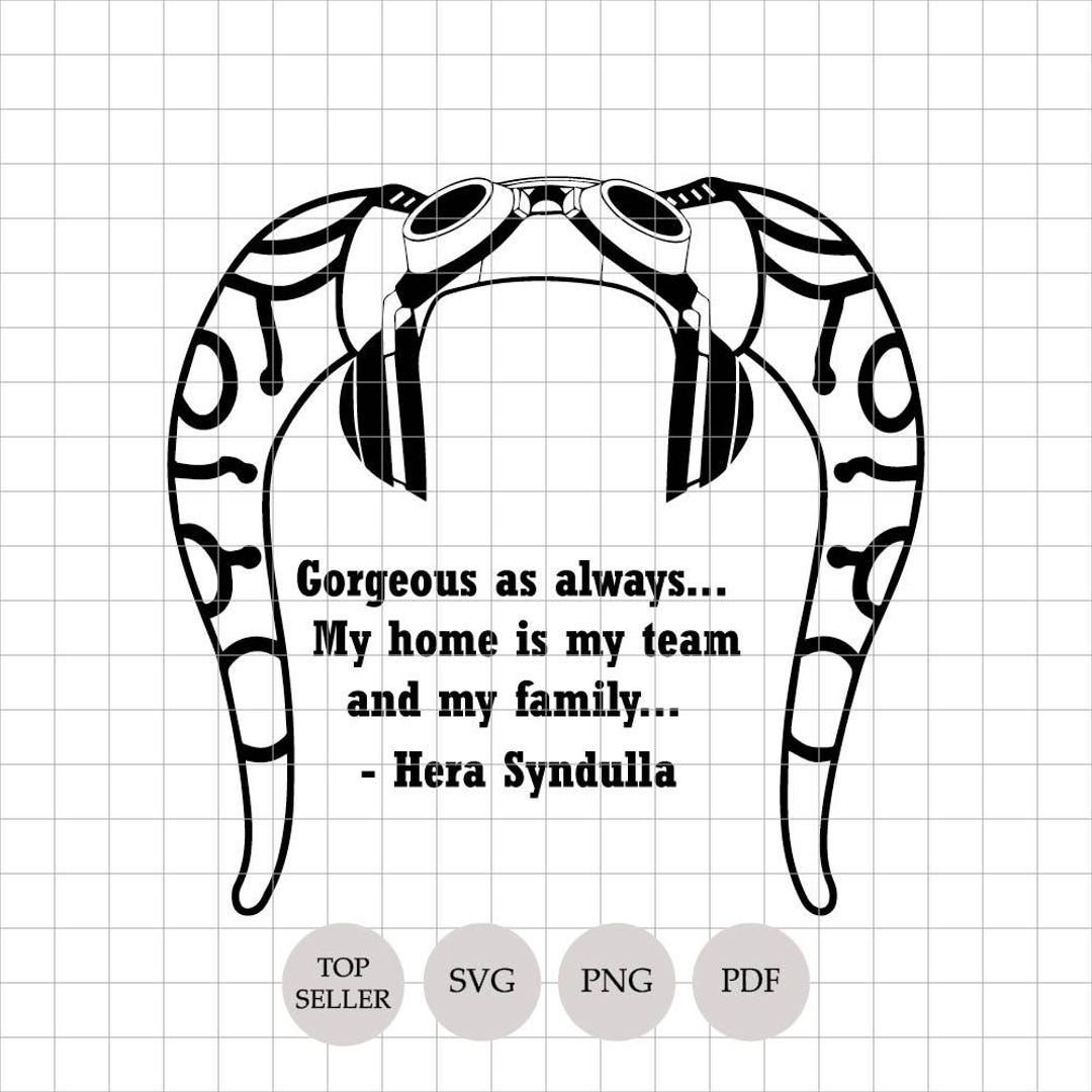 Hera Syndulla Rebels SVG: Cut File for Cricut (digital Download) - Etsy