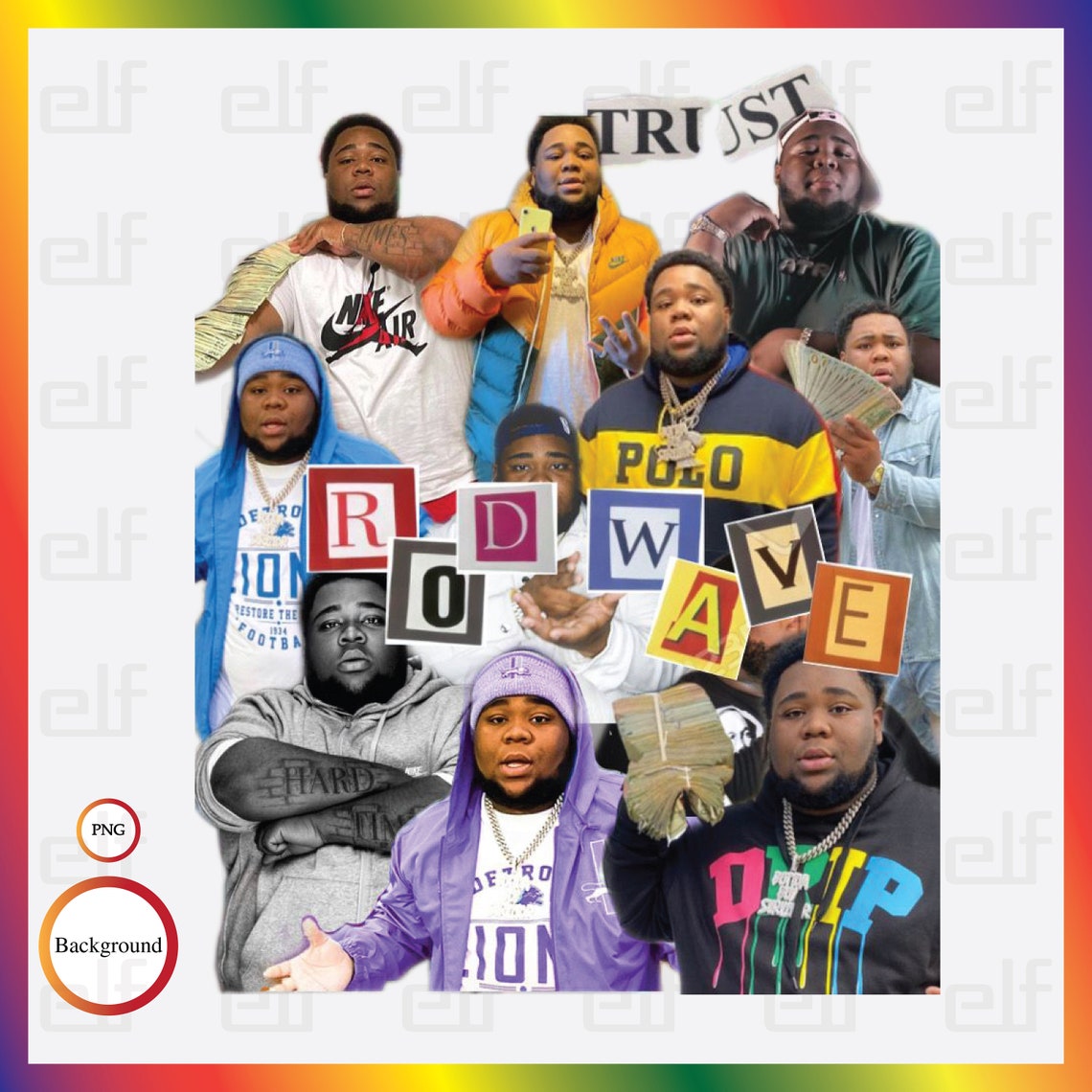 ROD WAVE T Shirt Design, Rod Wave Nostalgia 2023 Rap Music Png, Retro ...