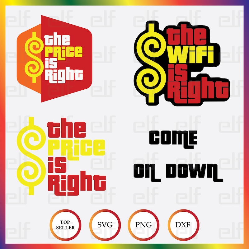 Price is Right Tags - Etsy