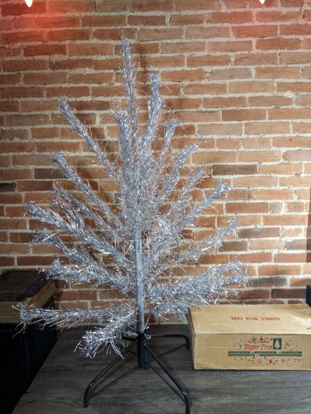 Vintage TAPER TREE Brand 4ft Aluminum Christmas - Etsy