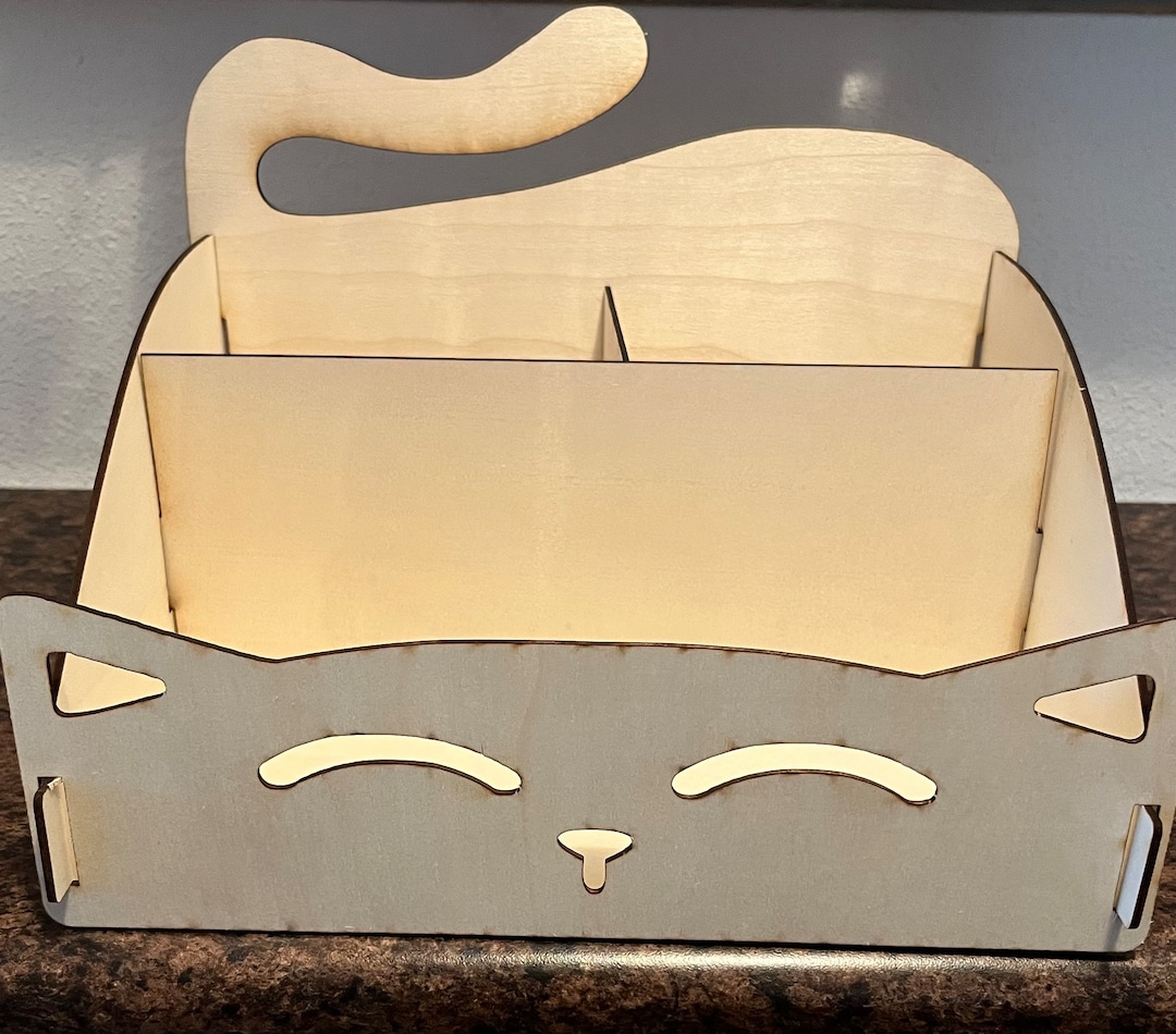 Desk Organizers, Cat Themed Desk Organizers, Pencil and Pen Holder - Etsy