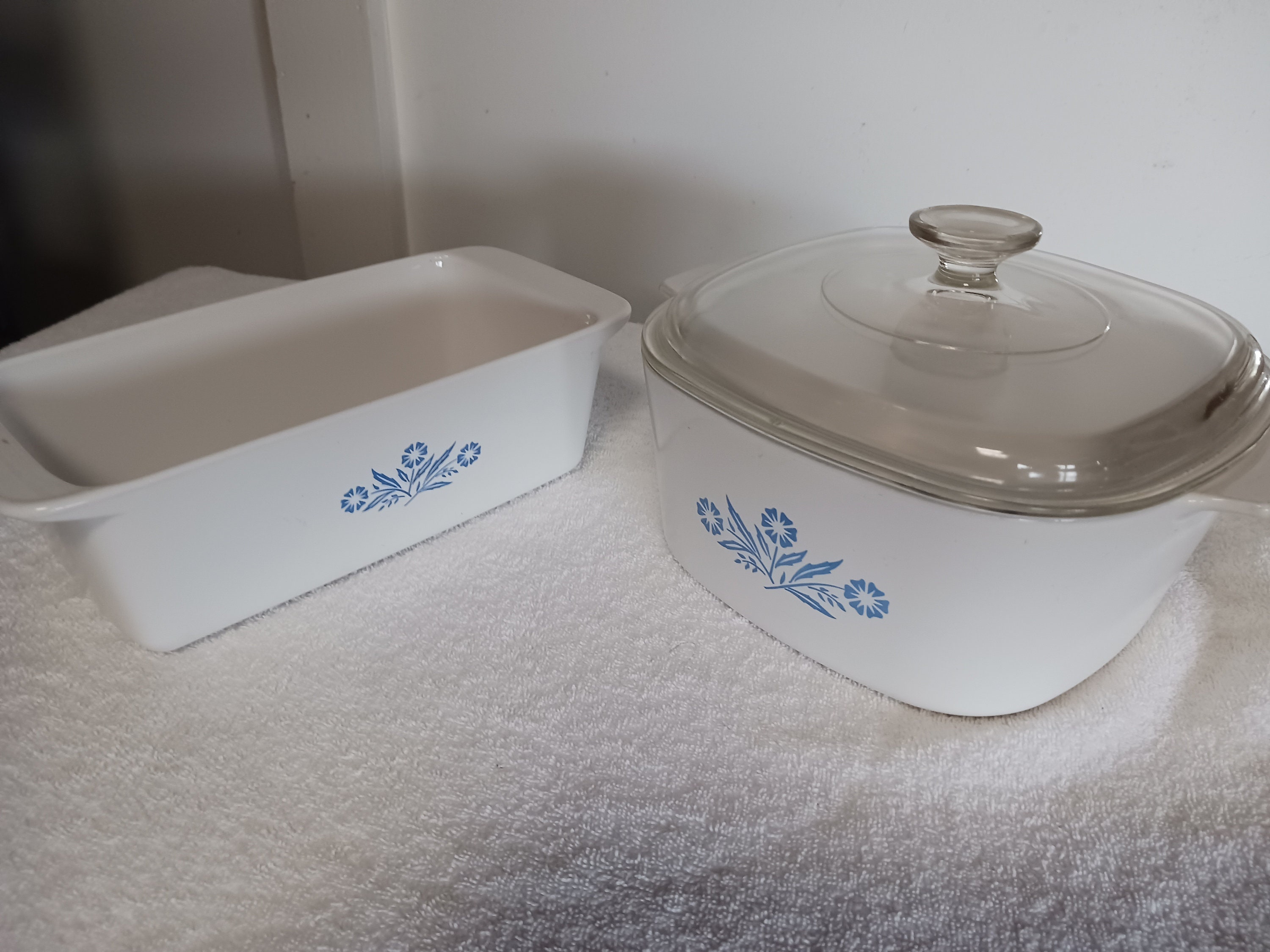 Rare Vintage Authentic Corning Ware Set Blue Cornflower 3 Qt. Rare ...