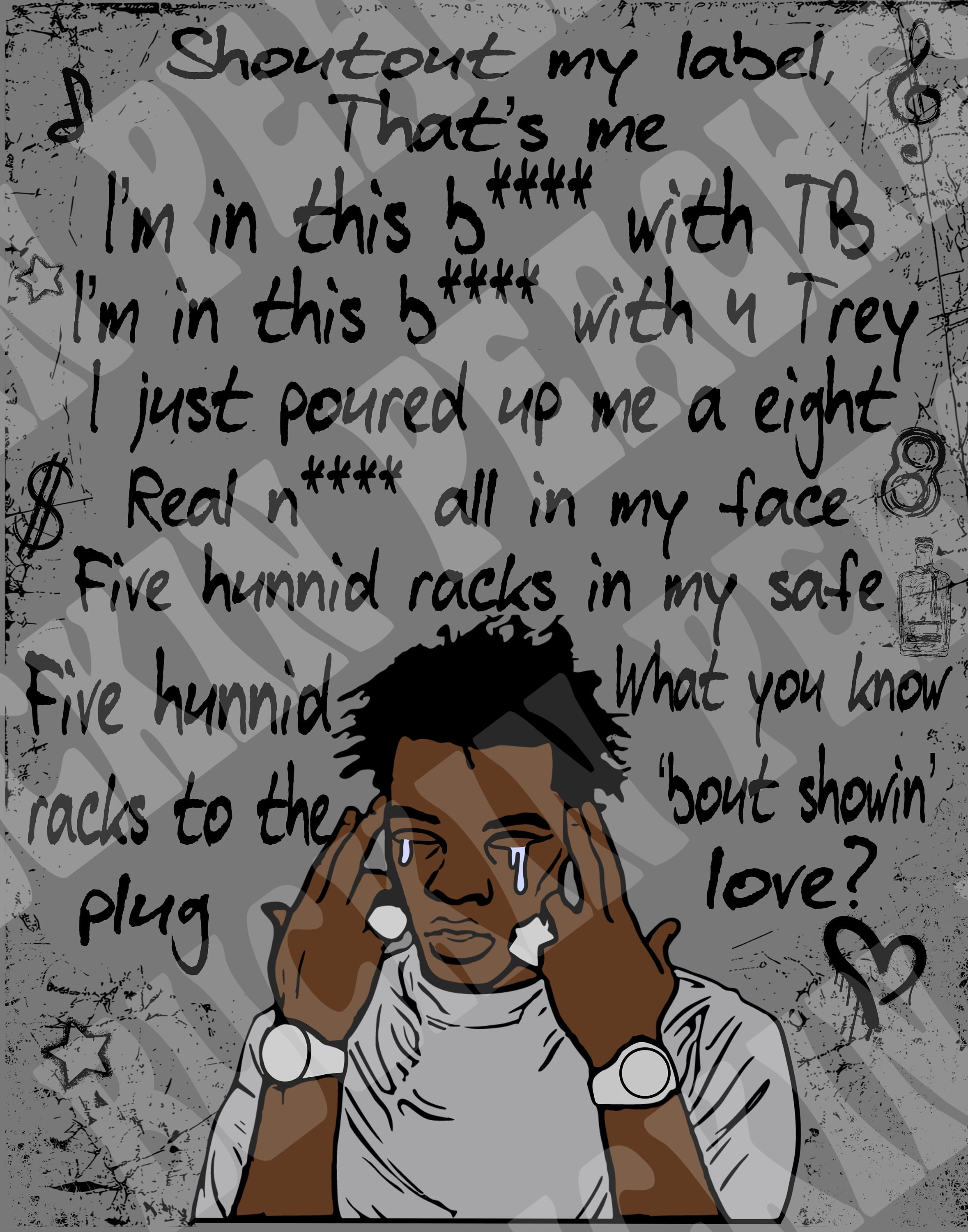 Lil Baby, Freestyle Lyrics, SVG, PNG, 12 File Bundle, Everything You ...