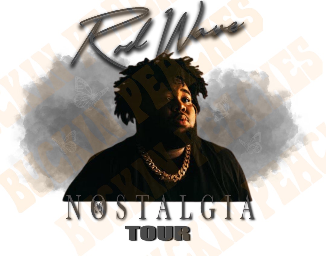 Rod Wave Nostalgia Nostalgia Tour Sublimation 2023 - Etsy