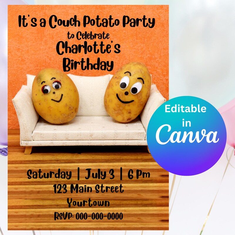 The Couch Potato Movies - Etsy