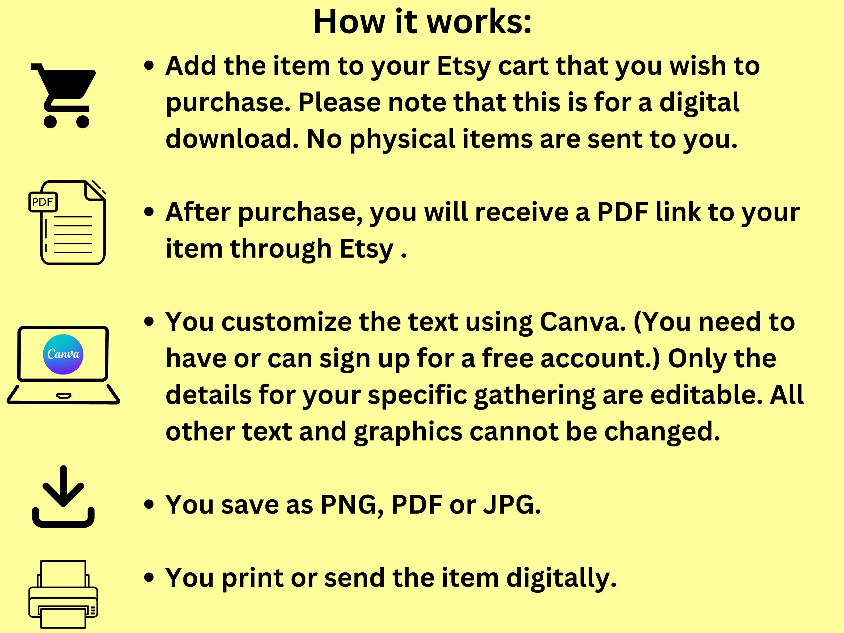 WTF Birthday Party Invitation, Wine Tacos Friends, Editable Canva ...