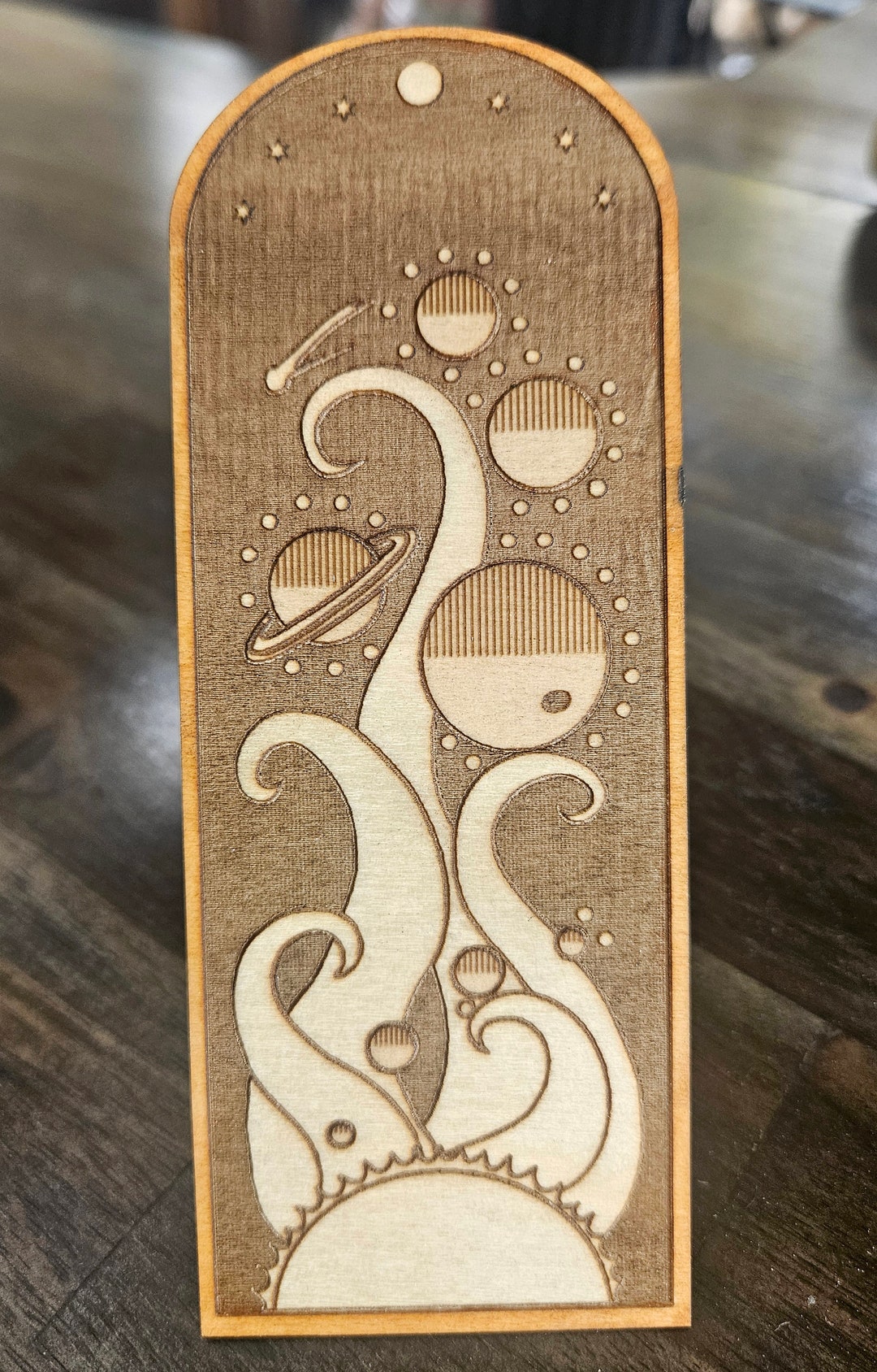 Solar System Bookmark - Etsy