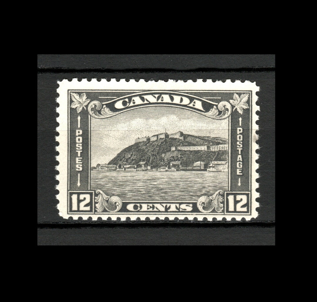 1930 Canada 12 Cent Stamp – Citadel at Quebec, Scott #174, Mint NH - Etsy