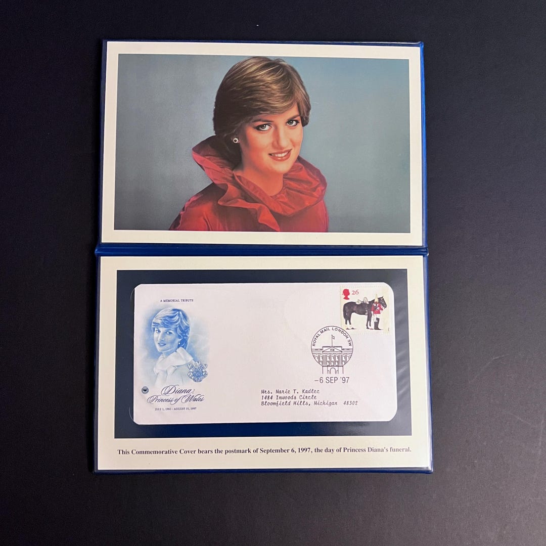 Princess Diana Memorial Commemorative - A Postal Commemorative Society ...