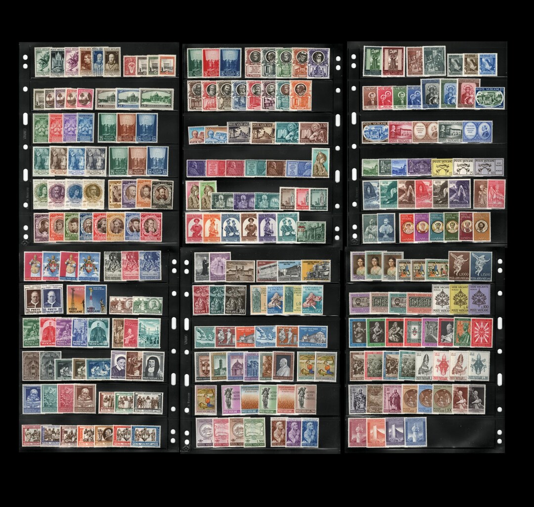 Beautiful Vatican City Stamp Collection - 1933-63 - Early Classic Years ...