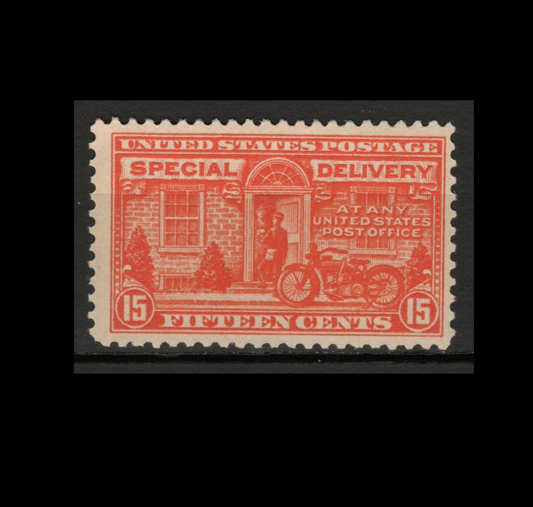 United States Postage Stamp - 1925 - Special Delivery - 15 Cent ...