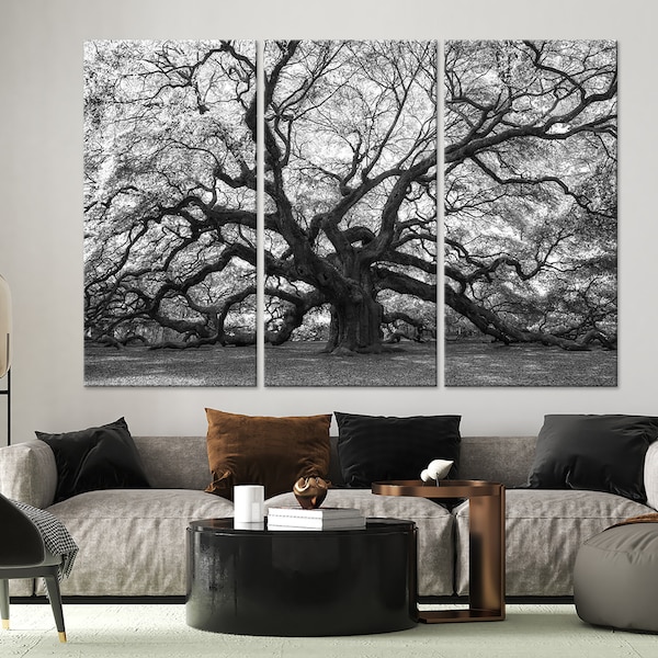 Oak Tree Wall Art - Etsy