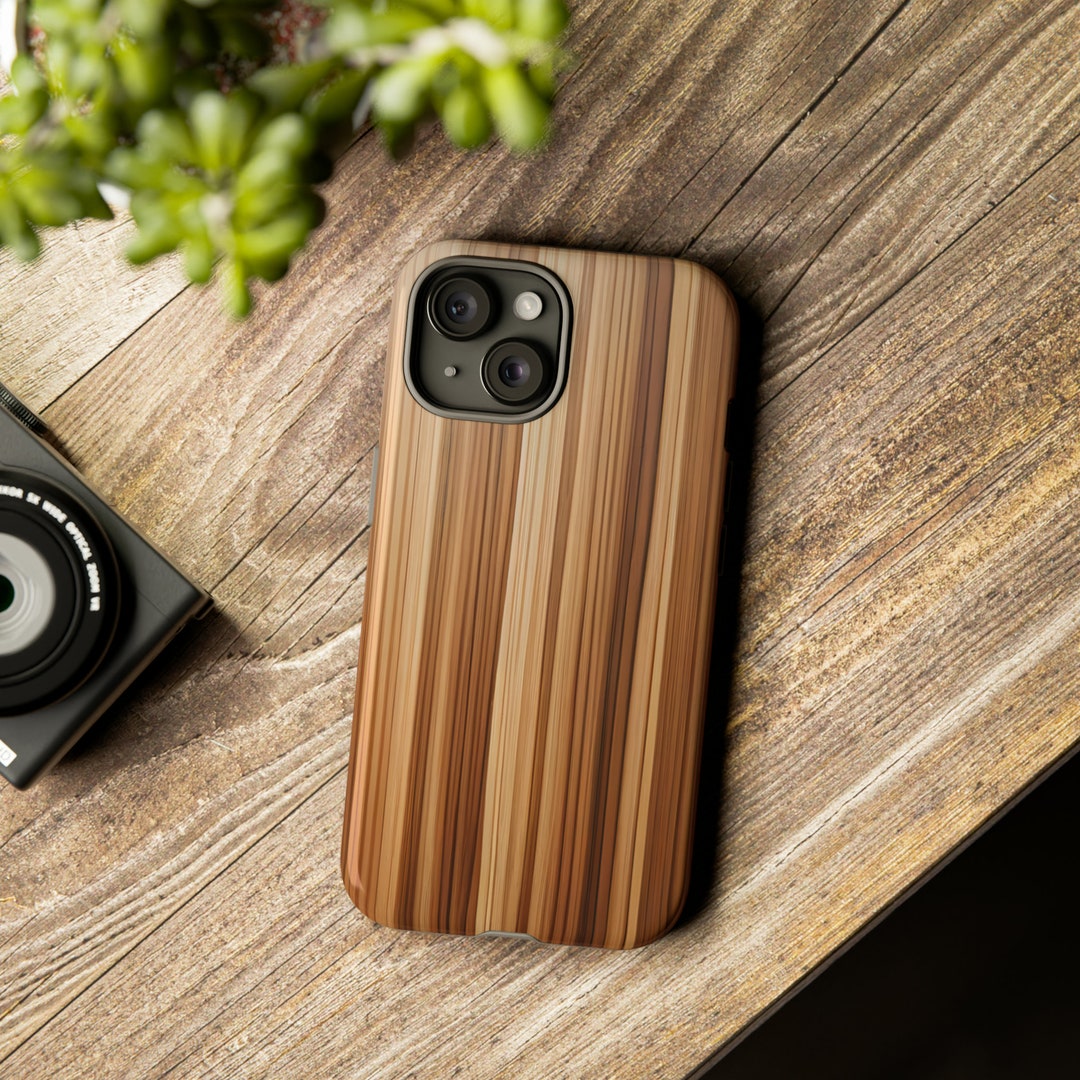 Teak Wood | iPhone 16 Plus, iPhone 16 Pro, Samsung Galaxy S24, S23, S22 ...