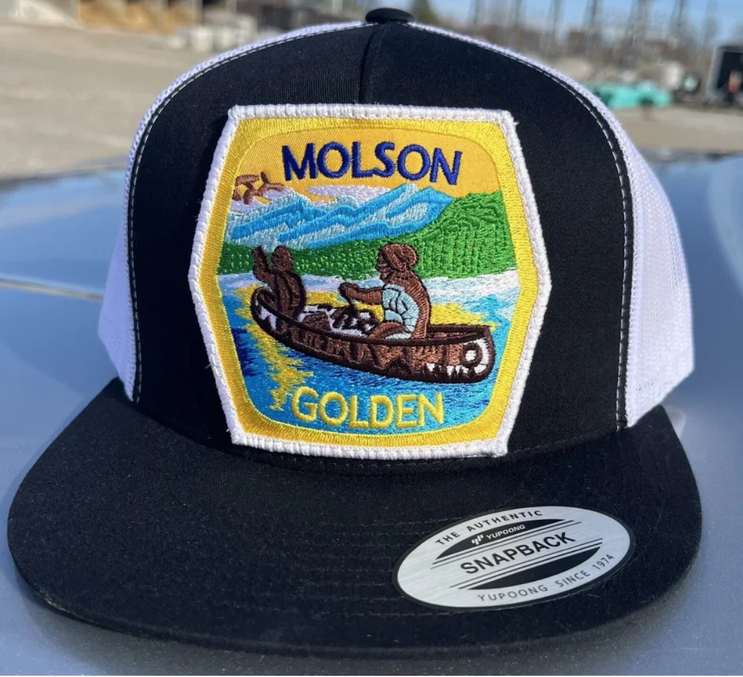 Molson Golden Beer Trucker Hat Richardson 112 Cap Vintage Style - Etsy