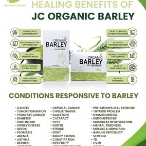 JC Premier Organic Barley: 60 Days Detox (from New Zealand) 20% OFF ...