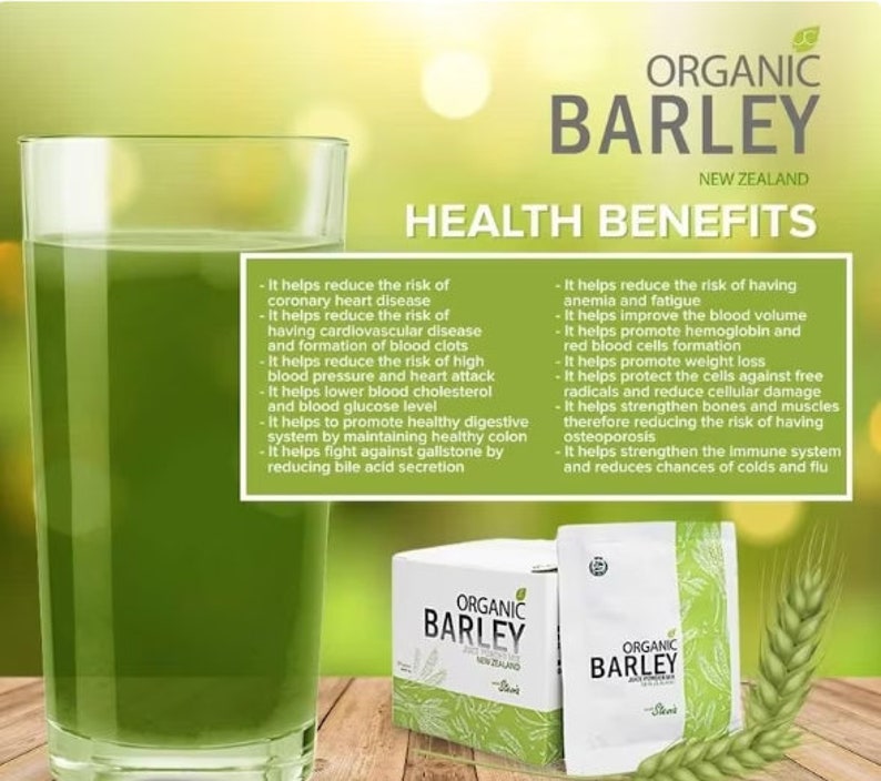 JC Premier Organic Barley: 60 Days Detox (from New Zealand) 20% OFF ...