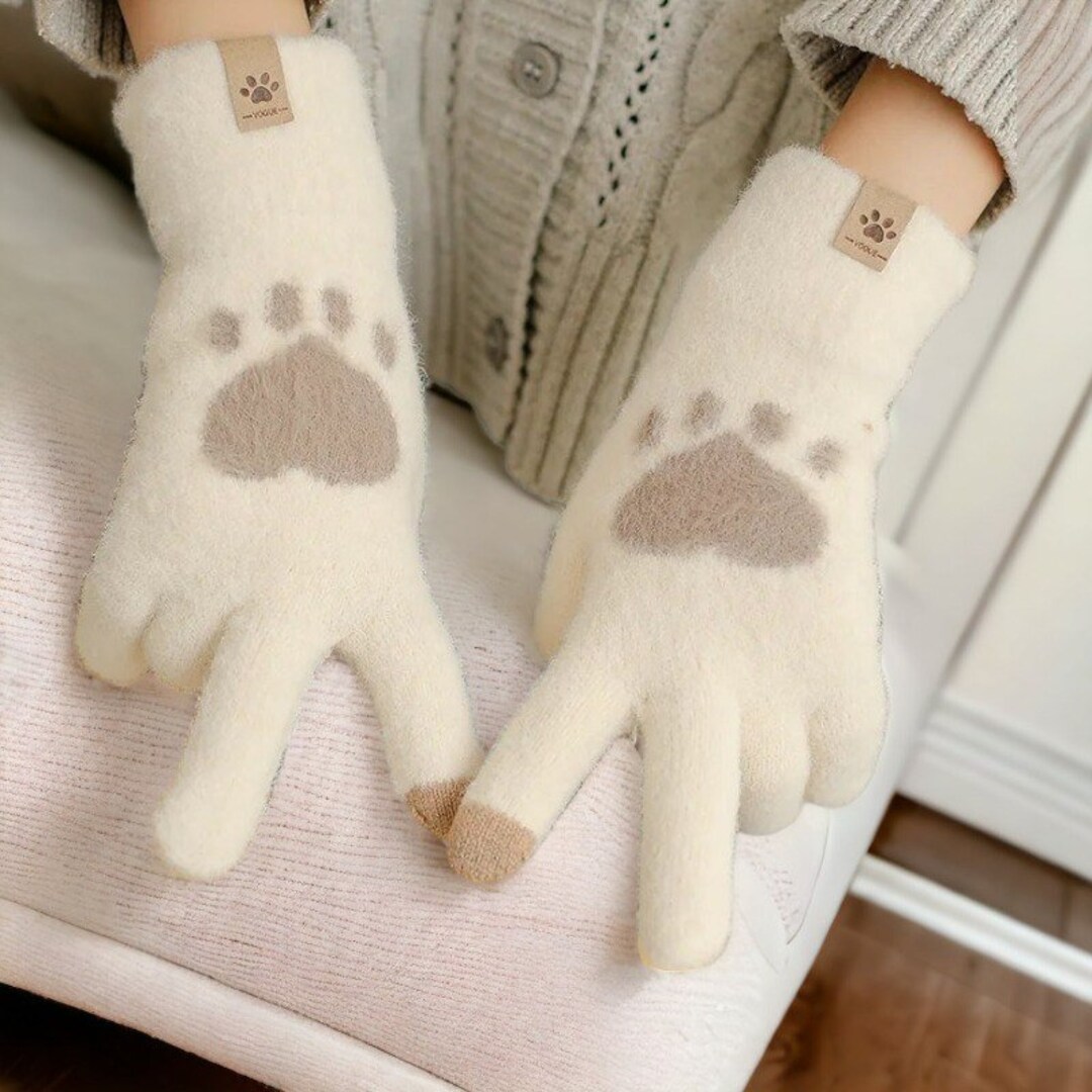 Gloves Heated Gloves Fuzzy Pleasant Handwarmer Hand - Etsy UK