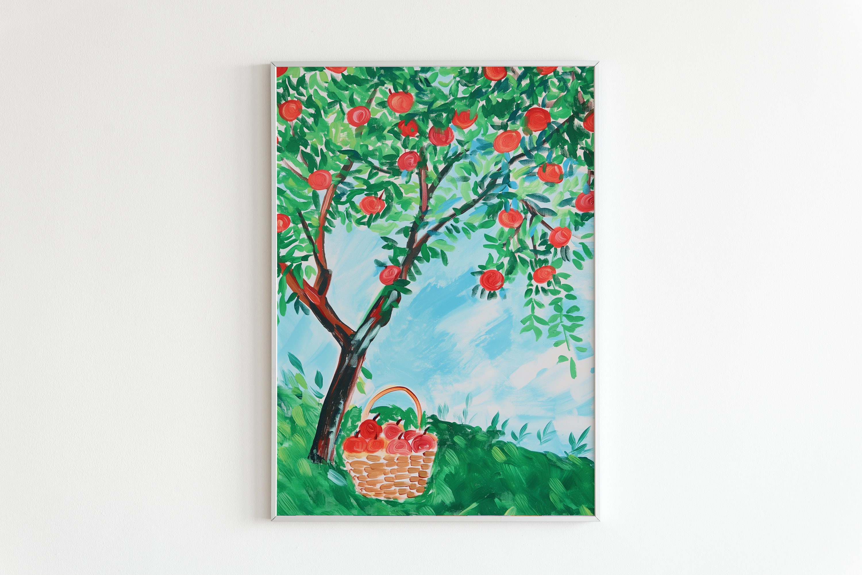 Henri Matisse Apple Tree Poster, Colorful Still Life Art Print, Plein ...