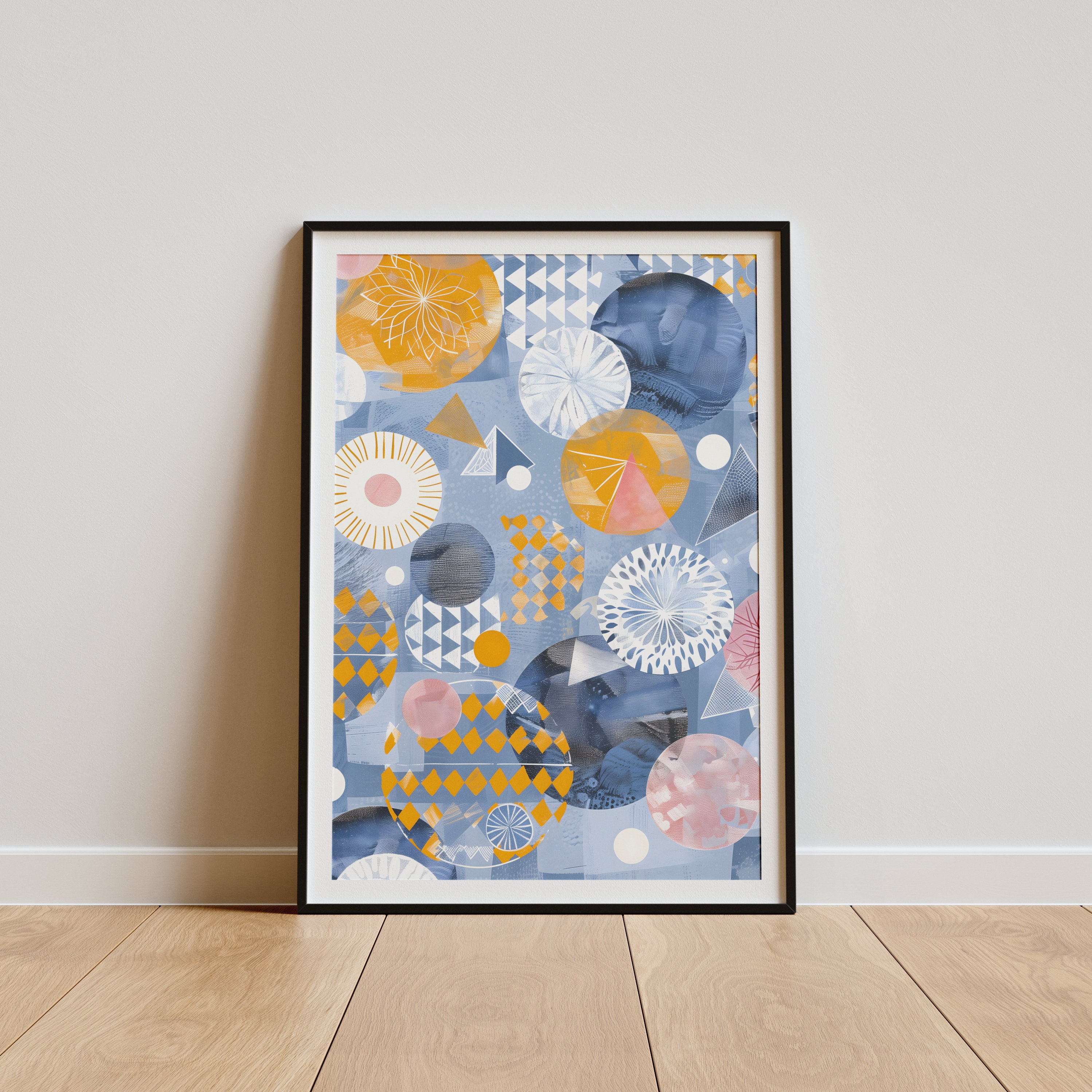 Hilma Af Klint Poster, Abstract Geometric Pattern Art, Modern Wall ...