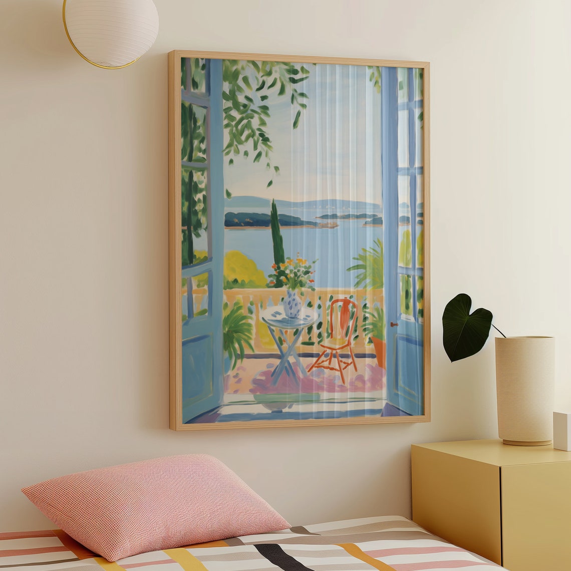 Matisse Open Window Print | Henri Matisse Art Poster | Colorful Modern ...