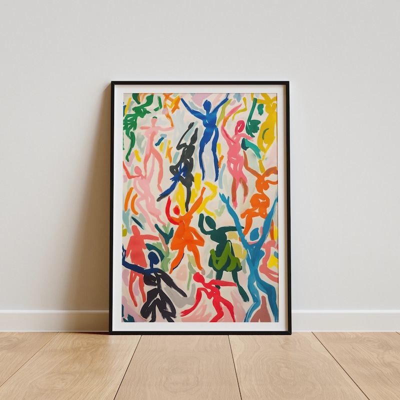 Modern Art Poster - Etsy
