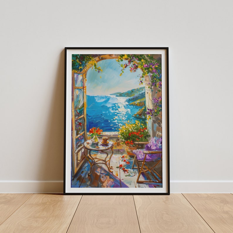 Henri Matisse Open Window Poster, Oceanfront Balcony Art Print ...