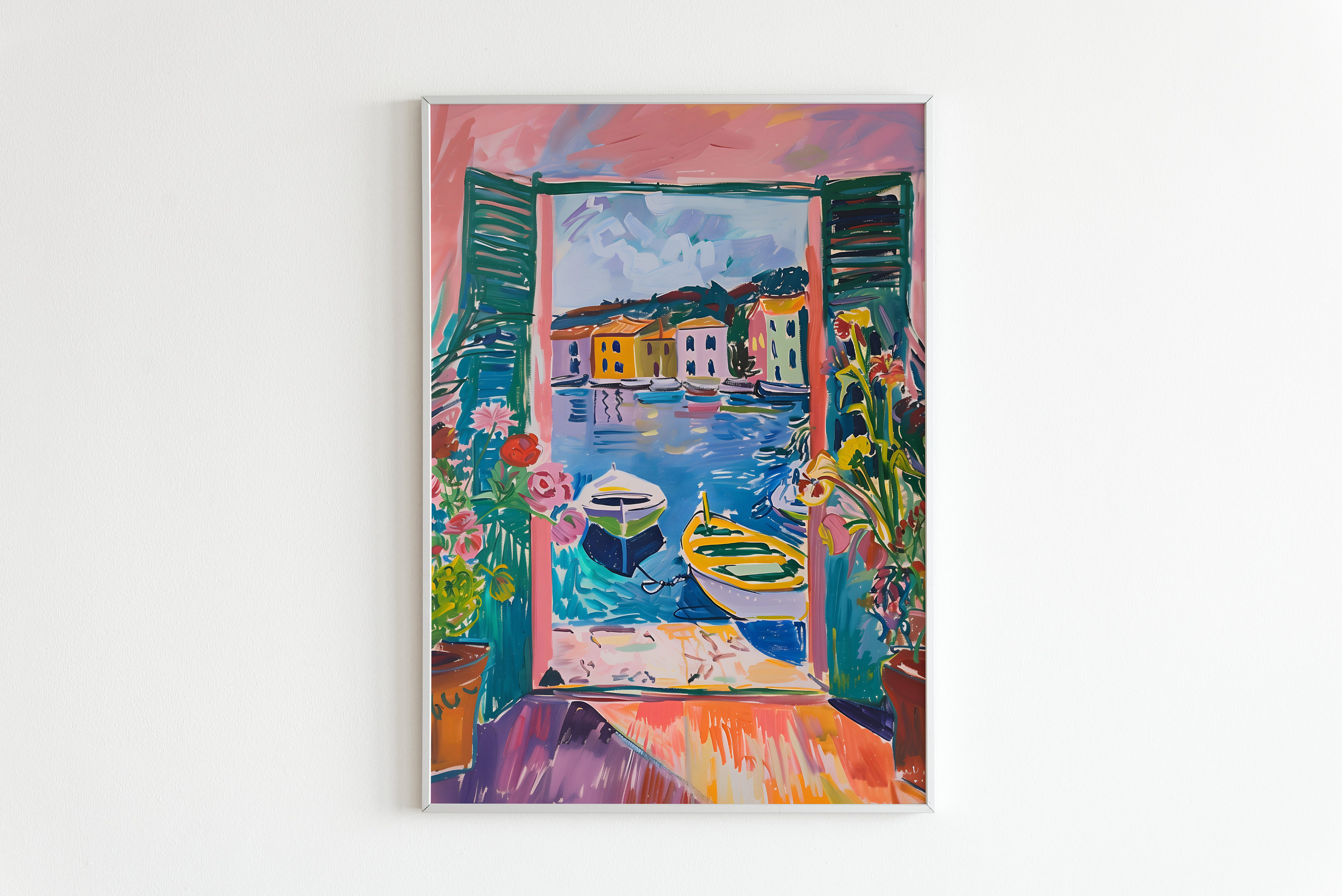 Henri Matisse Open Window Poster, Colorful Fauvism Art Print, Modern ...