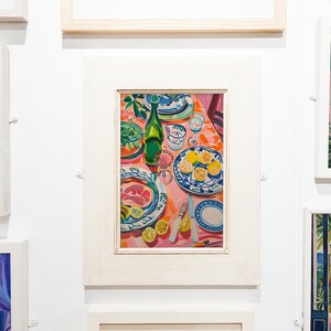 Dinner Party Food Print, Retro Kitchen Poster, Henri Matisse Art ...