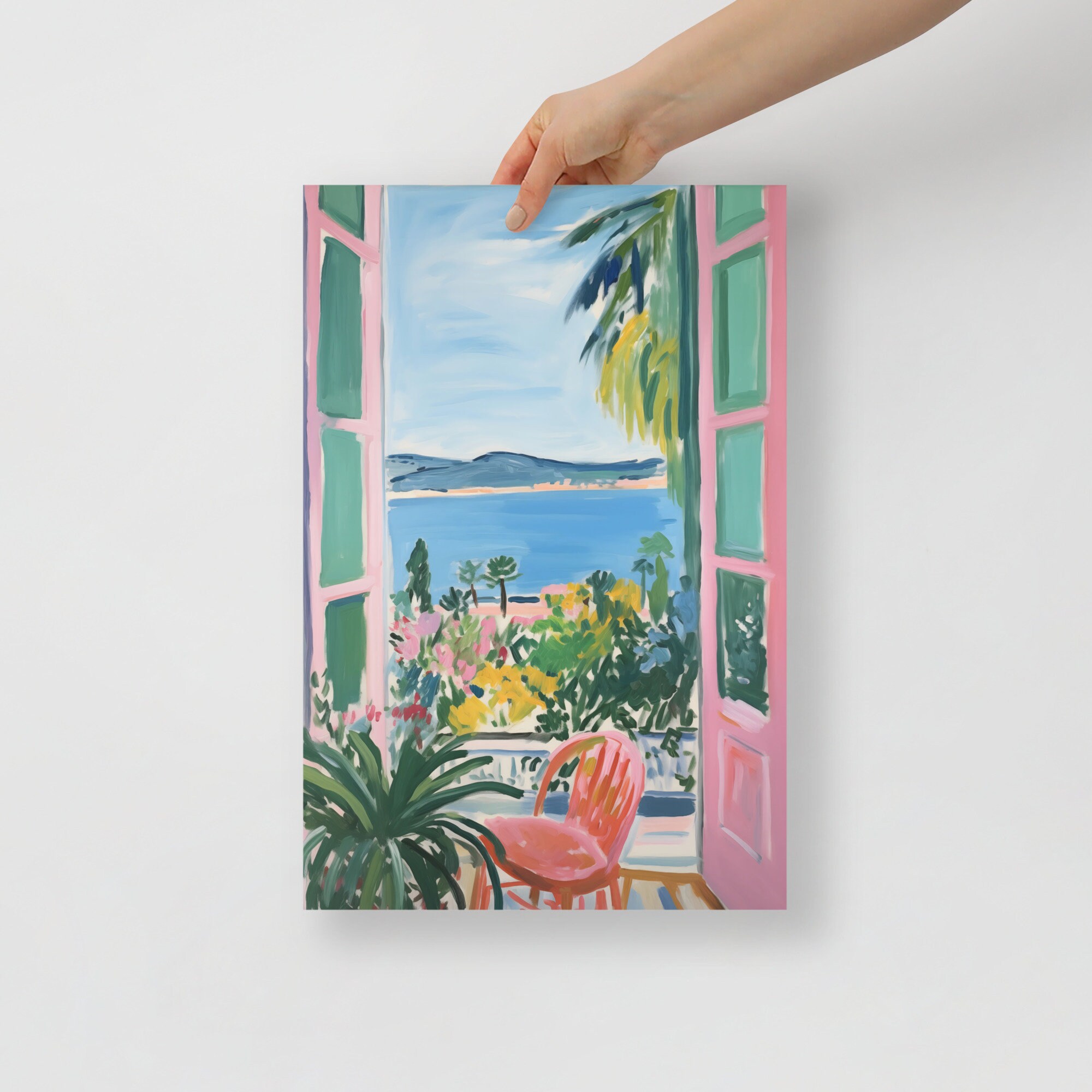 Henri Matisse Open Window Poster, Fauvism Art Print, Colorful Modern ...
