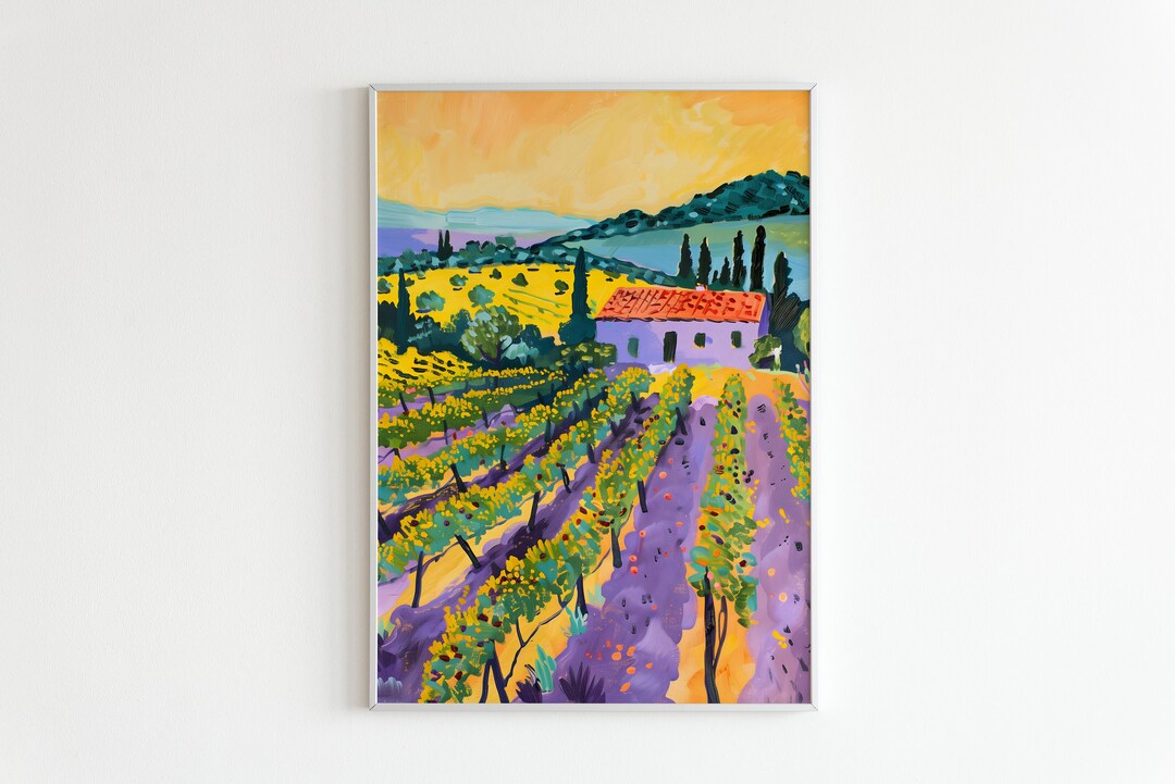 Henri Matisse Poster, Provence Print, Colorful Fauvism Art Print ...
