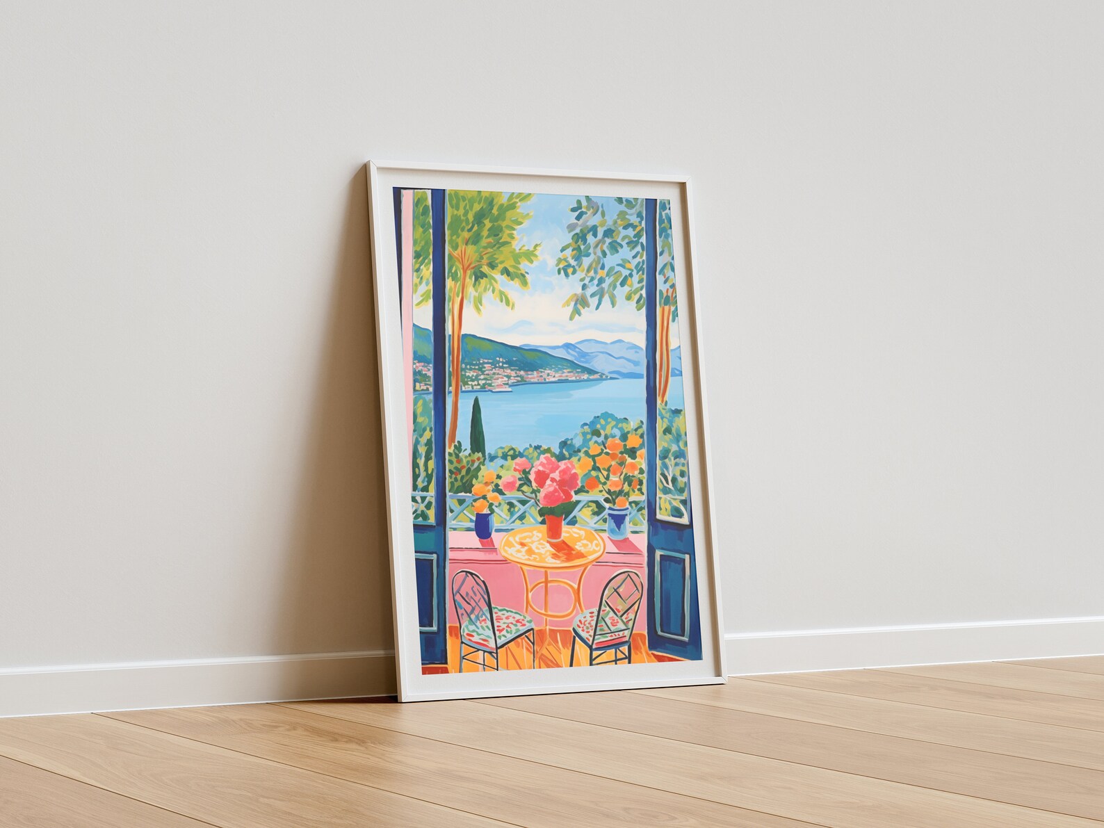 Matisse Open Window Collioure View | Modern Art Poster | Colorful Home ...