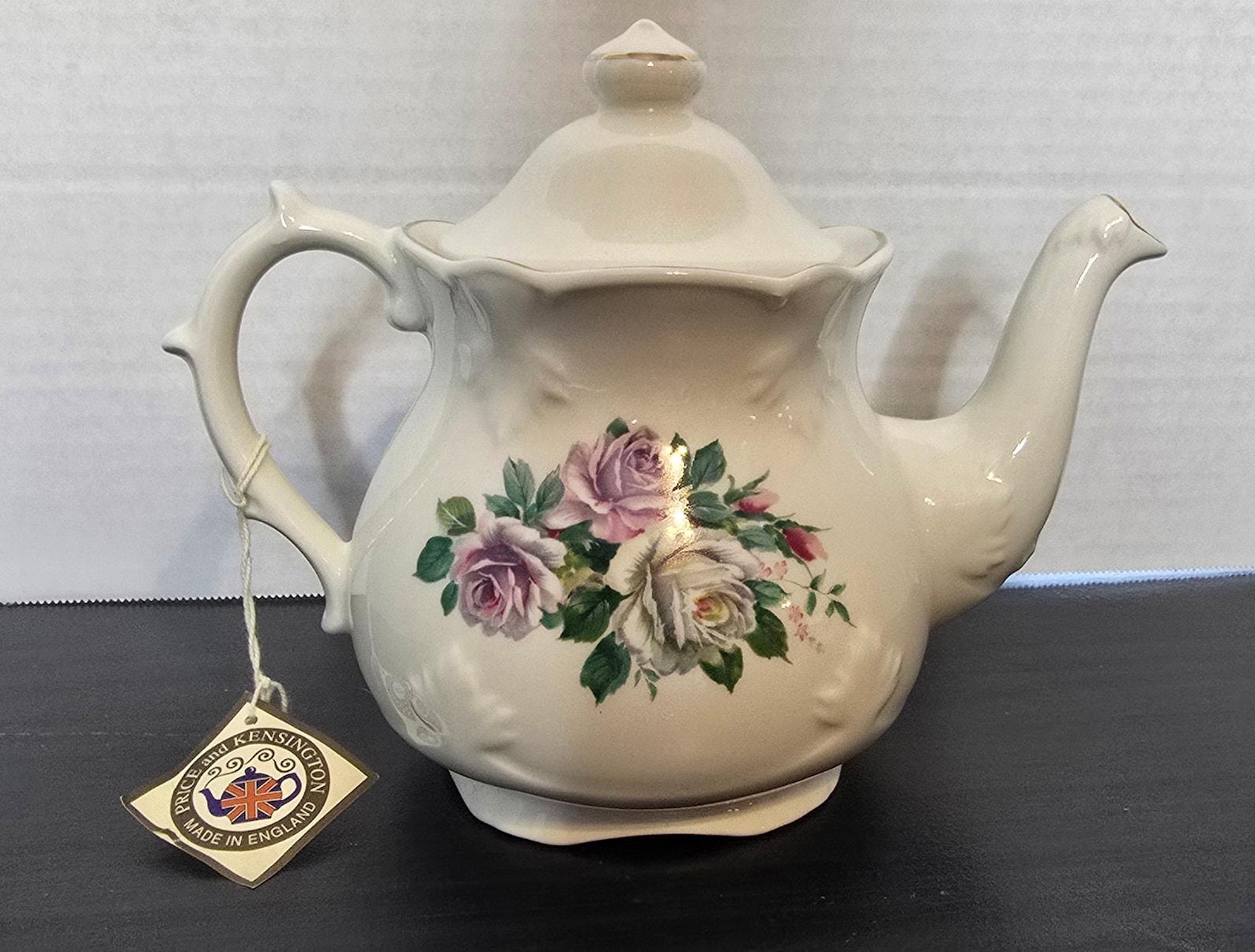 Vintage Price Kensington Potteries Teapot England Floral Design - Etsy ...