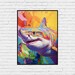 Rainbow Shark Print, Pop-art Poster, Bright Colour Art Print, Kids Wall ...