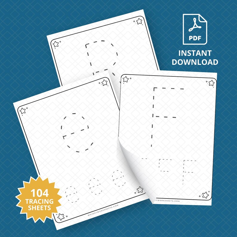 Alphabet Tracing Workbook Printable | ABC Tracing Worksheets With ...