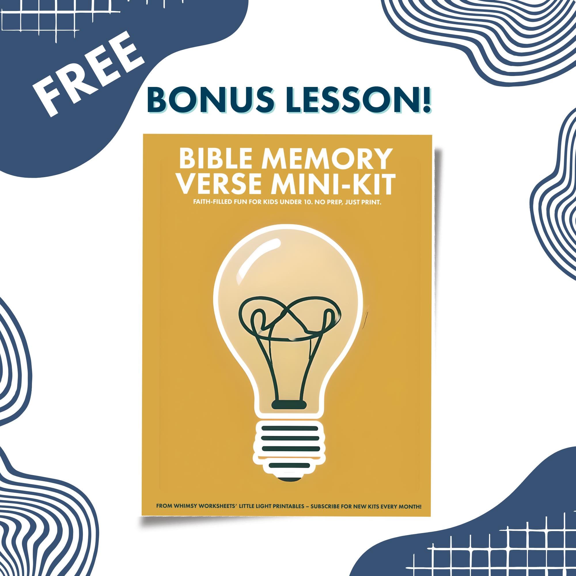 Jesus Calls His Disciples Bible Lesson for Kids | Printable Church ...