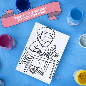 Zacchaeus Bible Story Printable for Kids | Bible Games | Sunday School ...