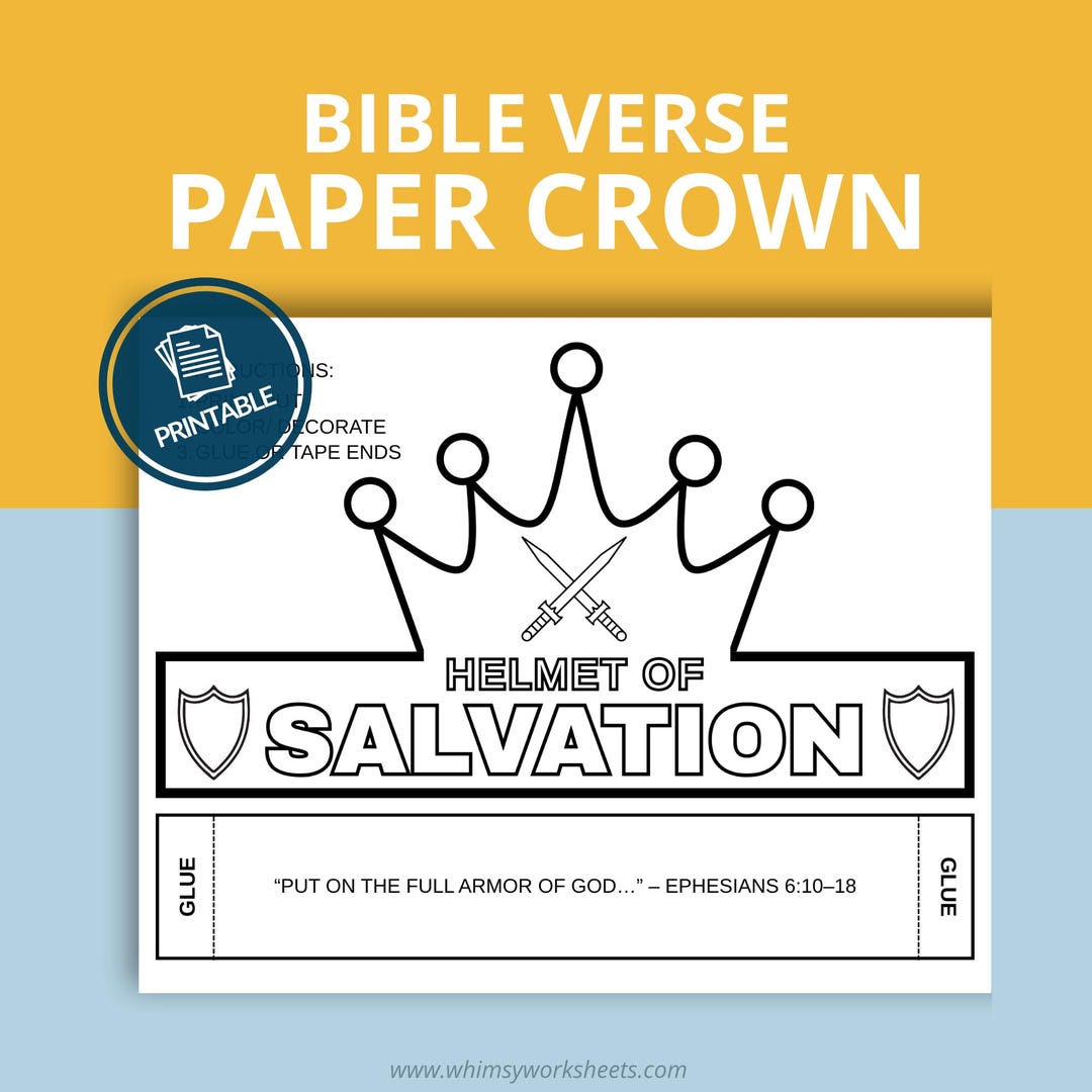 Sunday School Activity Bundle | Armor of God Printable | Kids Bible ...