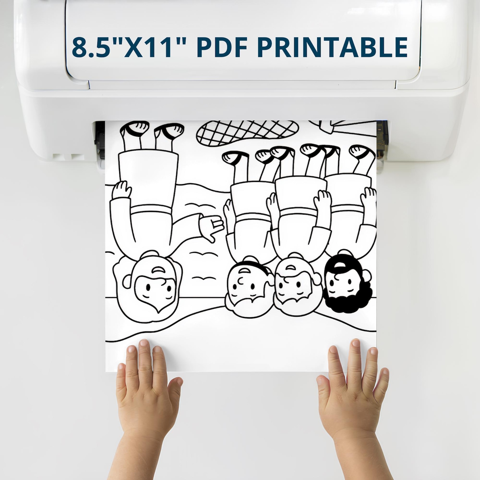 Jesus Calls His Disciples Bible Lesson for Kids | Printable Church ...