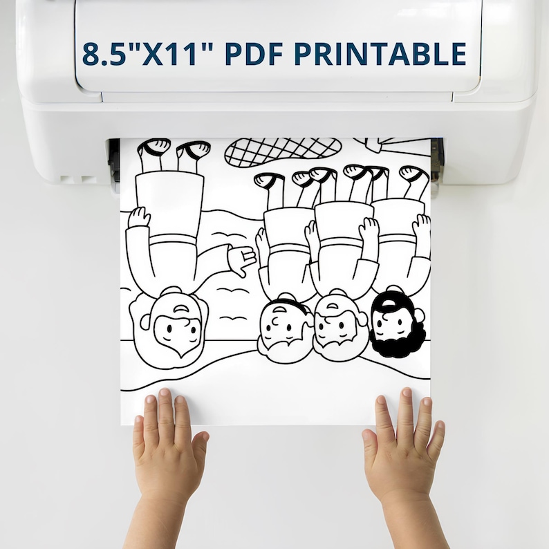 Jesus Calls His Disciples Bible Lesson for Kids | Printable Church ...