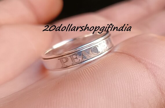 Harry styles peace ring etsy store