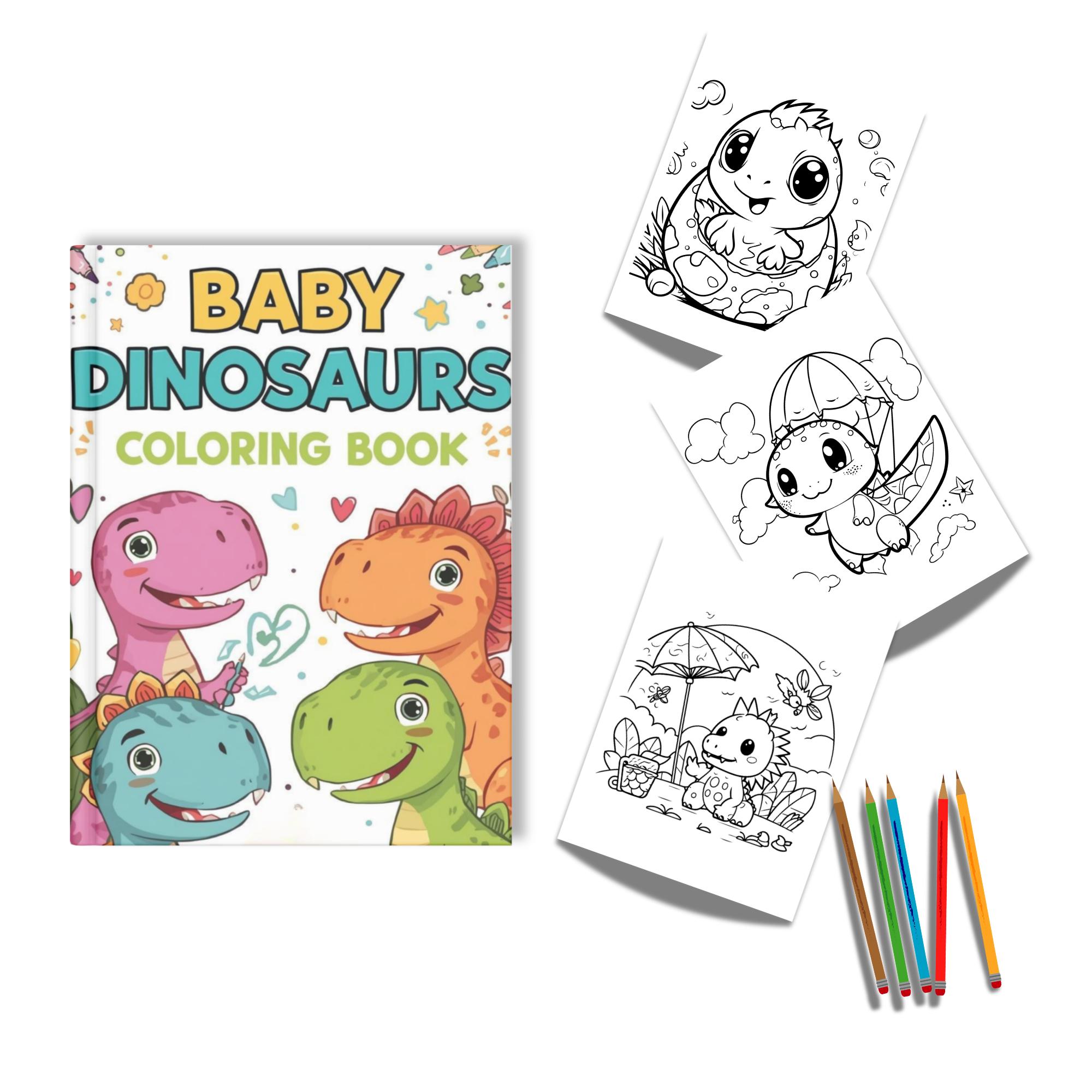 20 Printable Dinosaur Colouring Pages for Kids - Fun and Educational ...